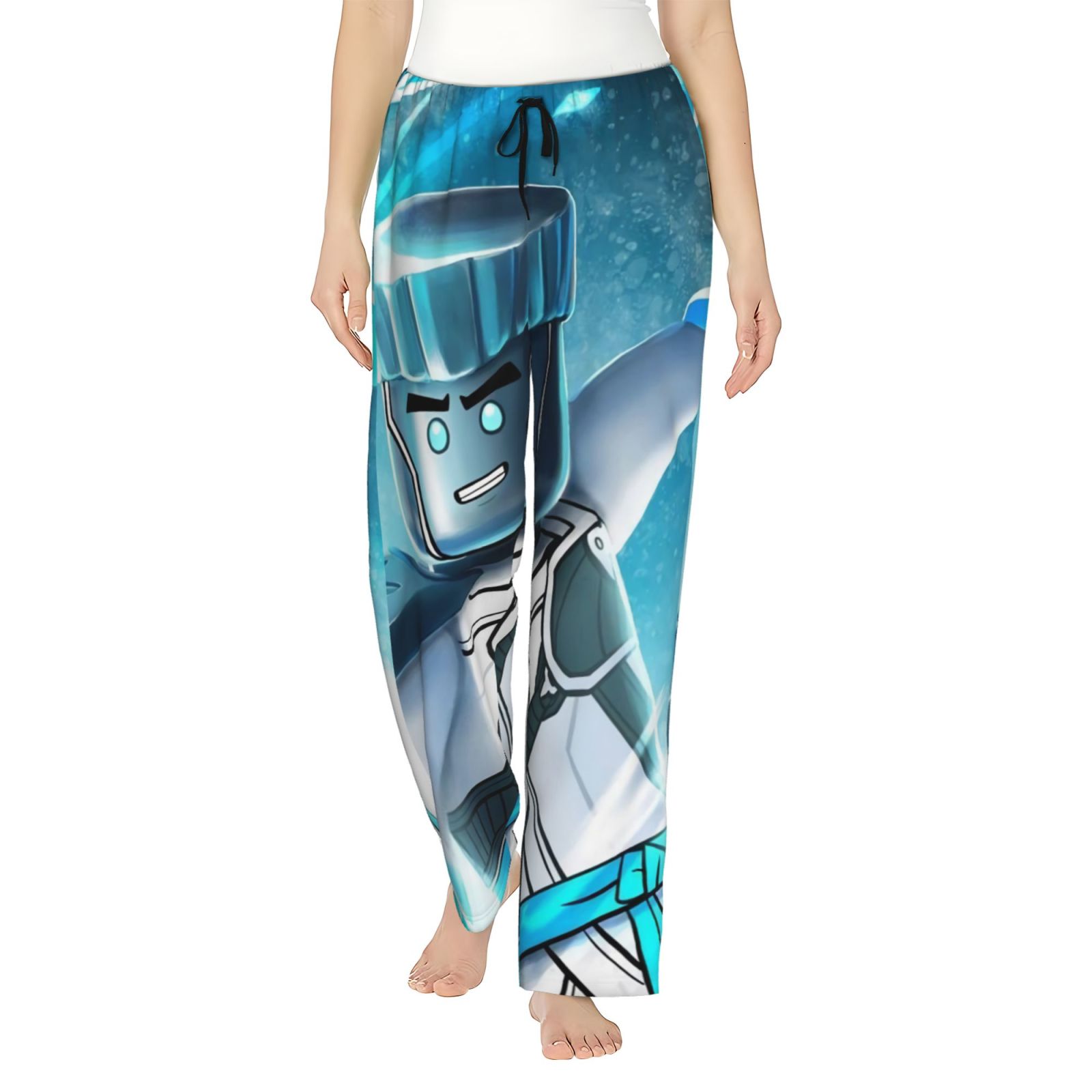 Ninjago Women's Pajama Pants Funny All Over Print Adult Lounge Sleep ...