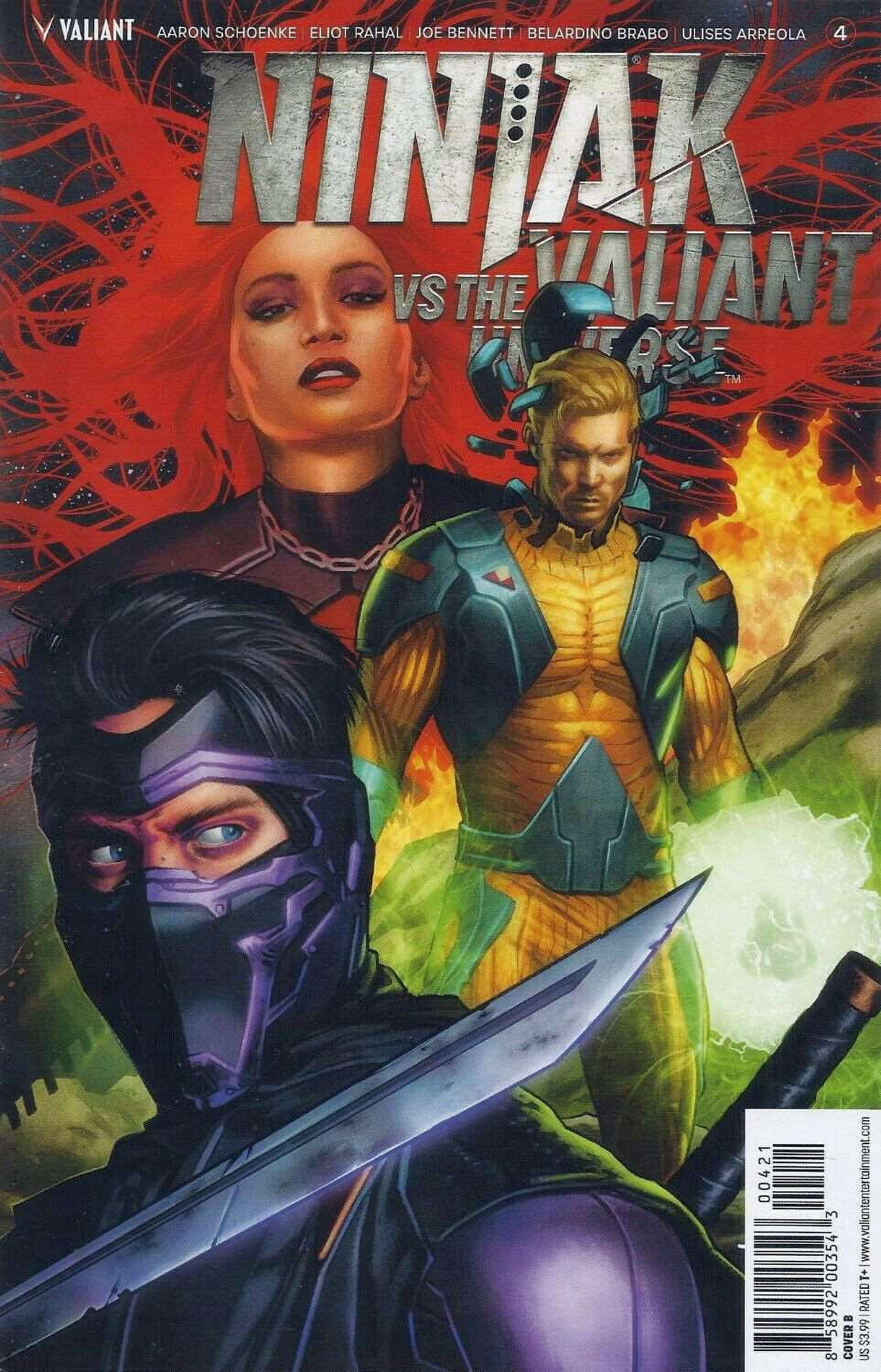 Ninjak vs. the Valiant Universe #4B VF ; Valiant Comic Book - Walmart.com