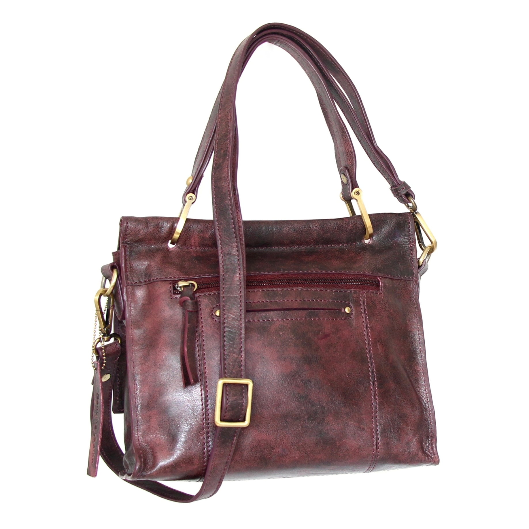 Nino Bossi Handbags Nino Bossi Cleopatra Satchel Grey - Walmart.com