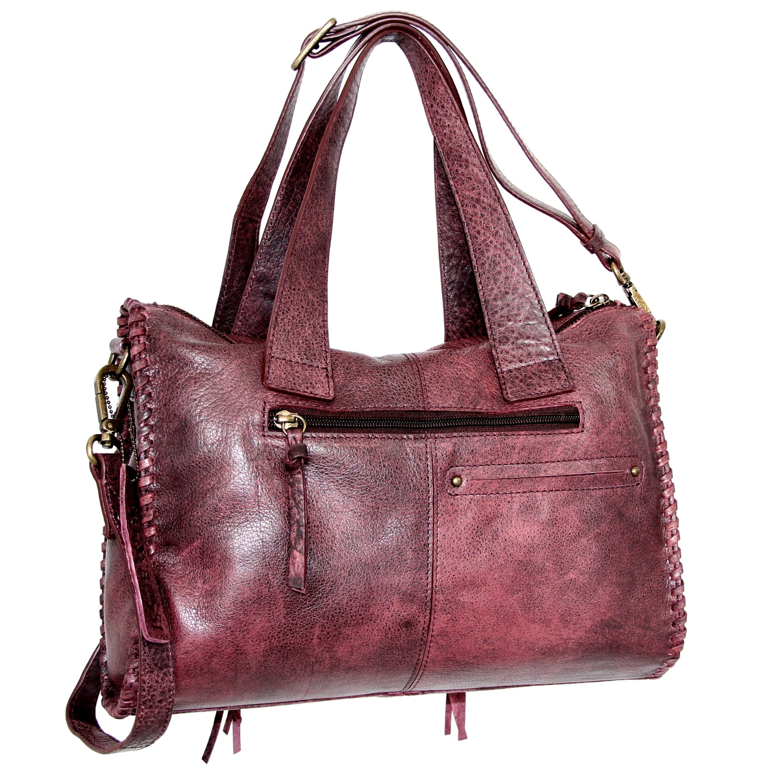 Nino Bossi Handbags Nino Bossi Peyton Convertible Satchel Burgundy ...