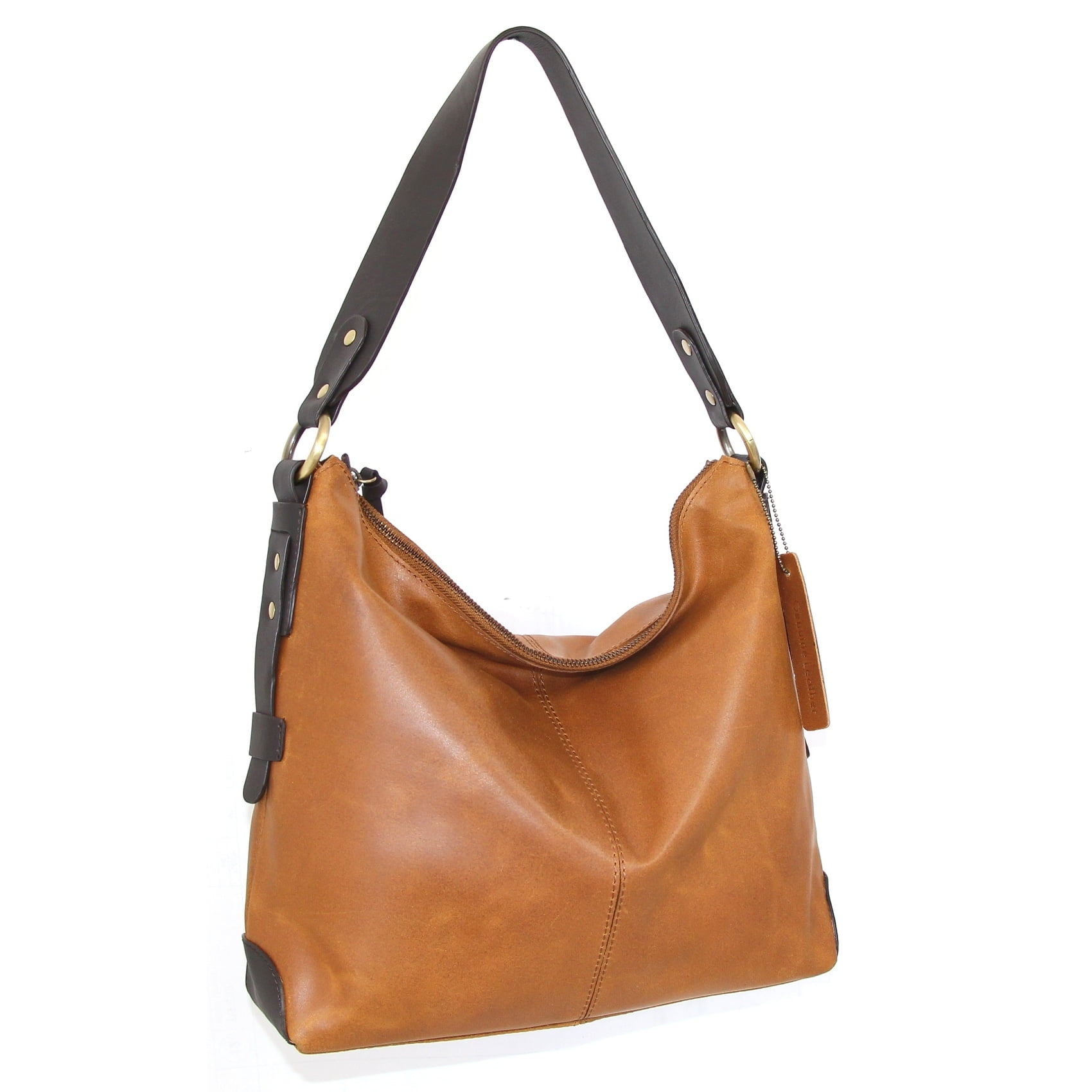 Nino Bossi Handbags Nino Bossi Siara Shoulder Bag Saddle Tan - Walmart.com