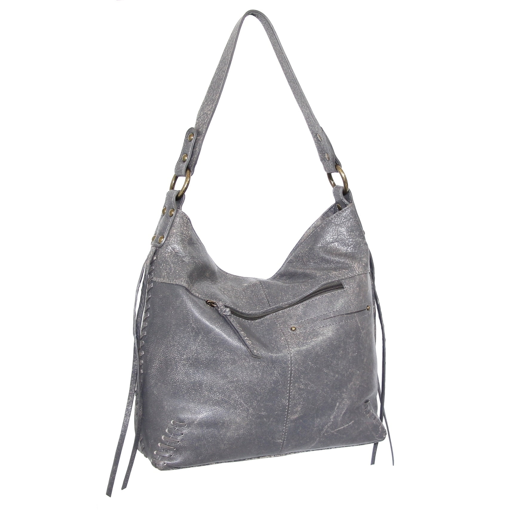 Nino Bossi Handbags Nino Bossi Trinity Shoulder Bag Chocolate - Walmart.com
