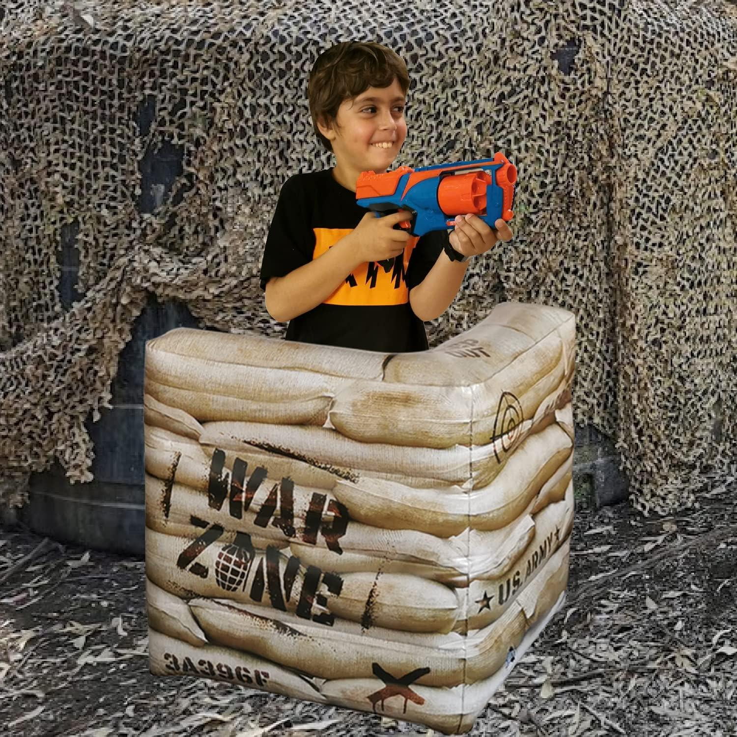 Ninostar Sand Bags Wall Paintball Bunkers Inflatable Combat Battlefield ...