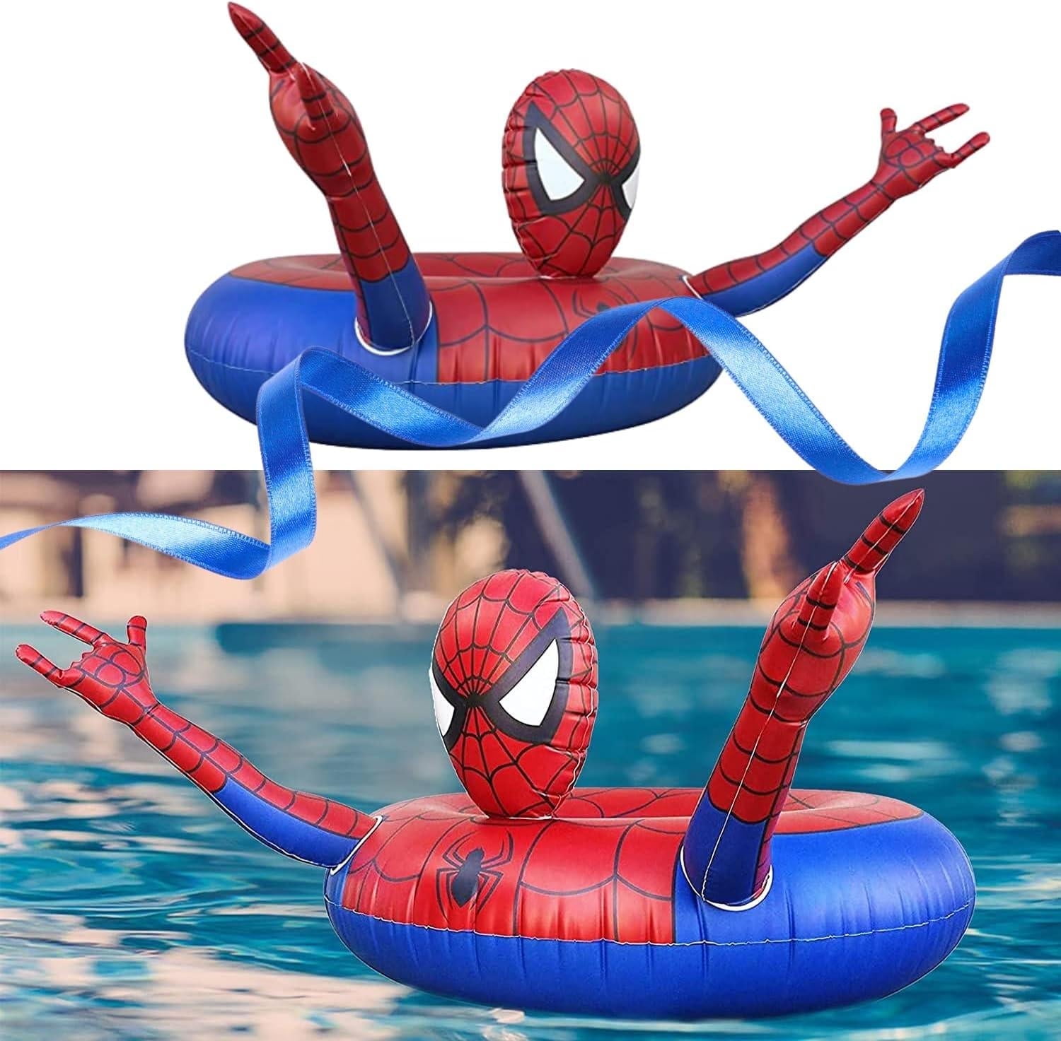 NinoStar Superhero Pool Float Ring Inflatable Swimming Pool Tube for ...