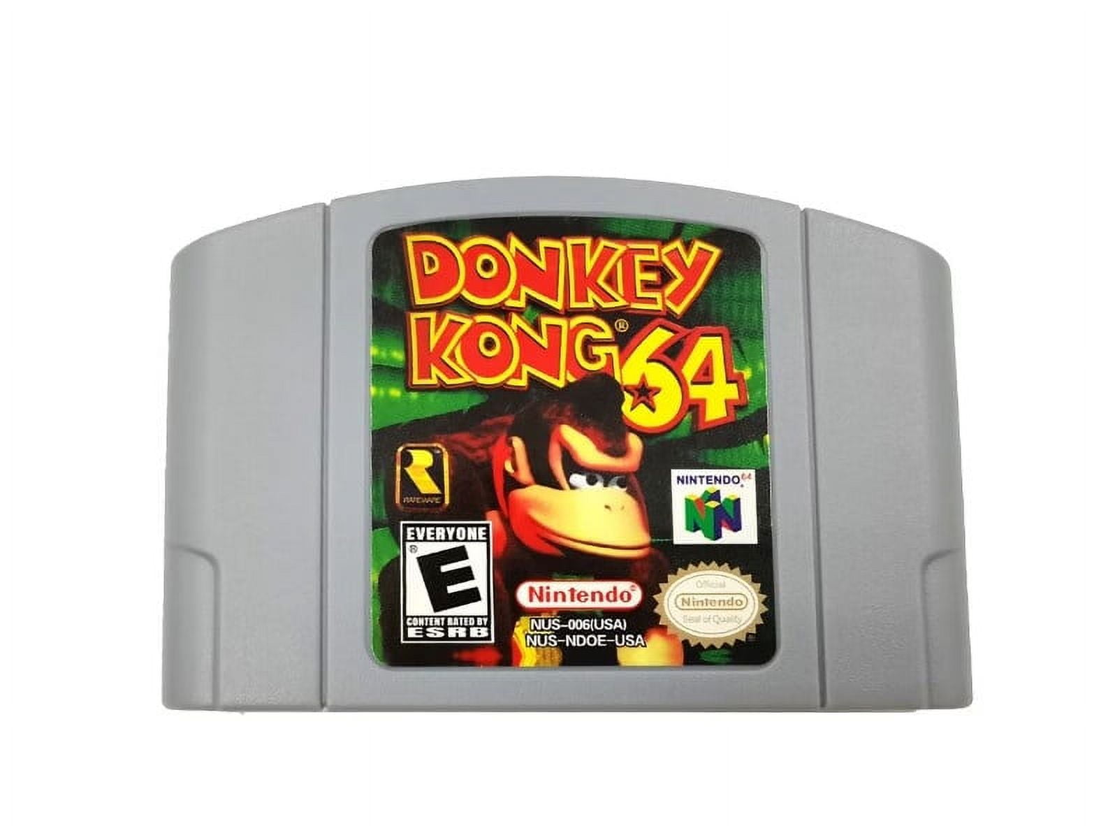 Nintend DONKEY KONG 64 Games Cartridge Card for N64 US Version ...