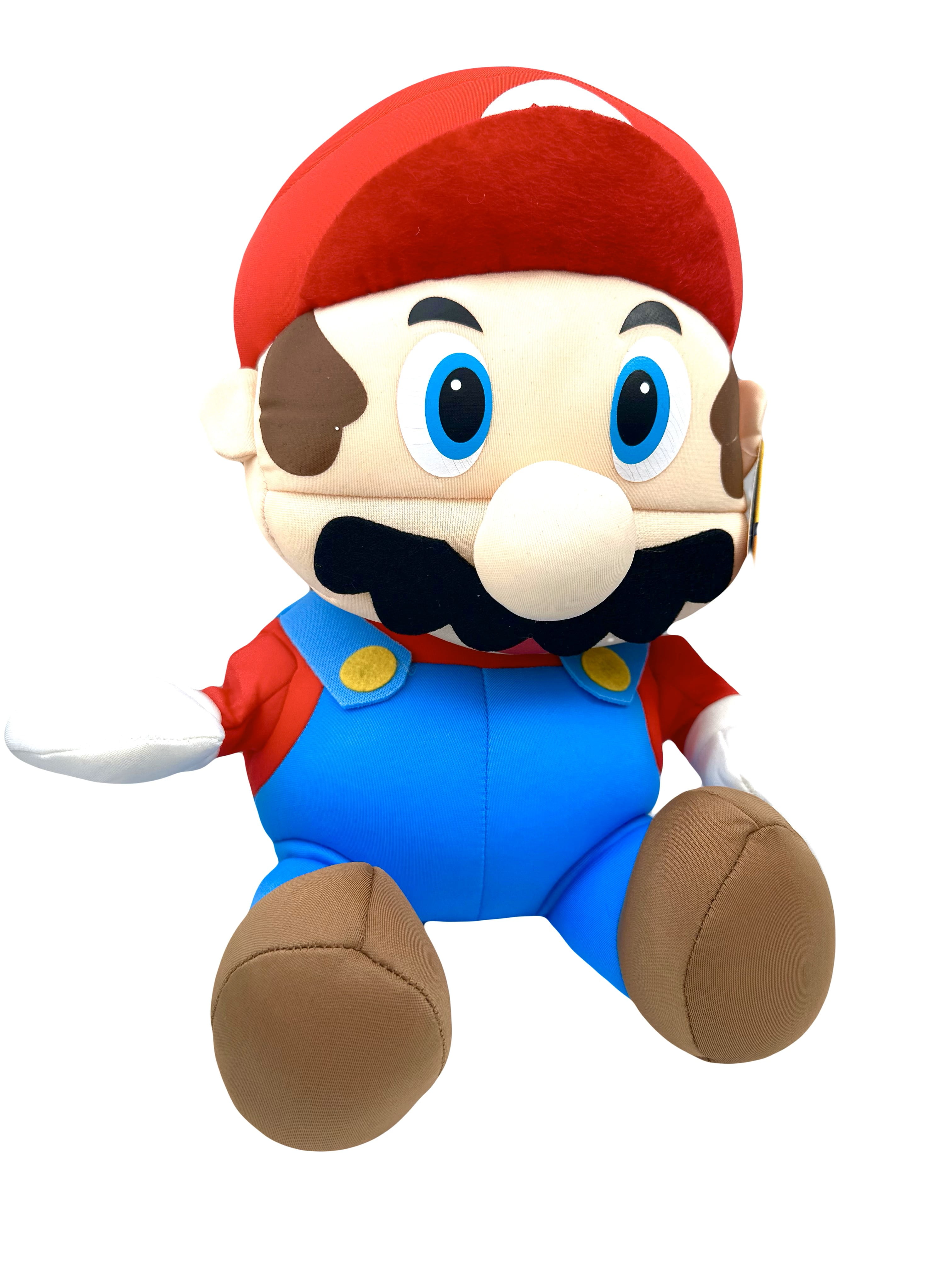 Nintendo 12" Mario Beanbag Plush Stuffed Animal - Walmart.com