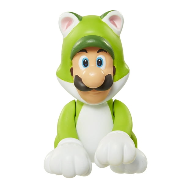 Nintendo 2.5" Limited Articulation Cat Luigi - Walmart.com
