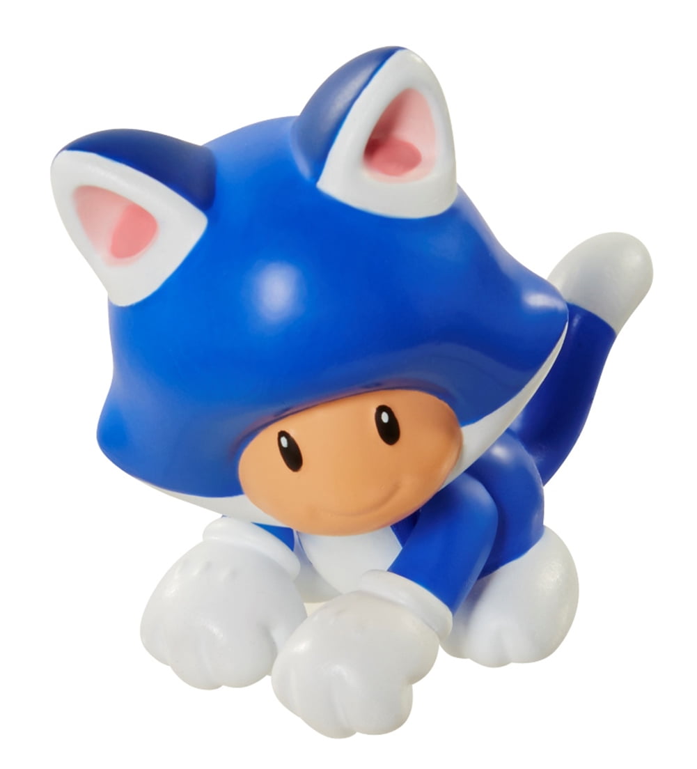 Nintendo 2.5" Limited Articulation Cat Toad - Walmart.com