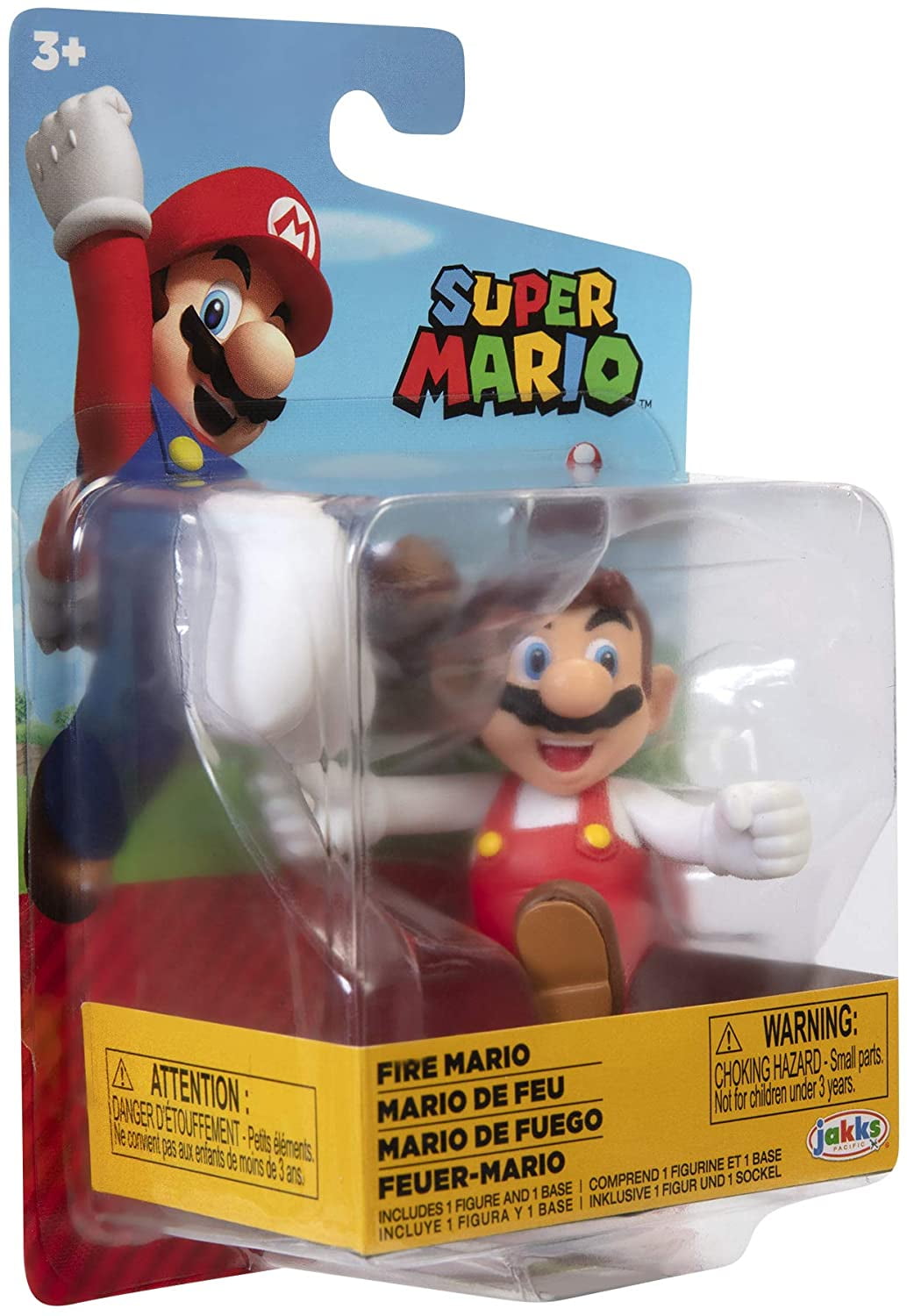 Nintendo 2.5" Limited Articulation Fire Tipping Hat Mario - Walmart.com