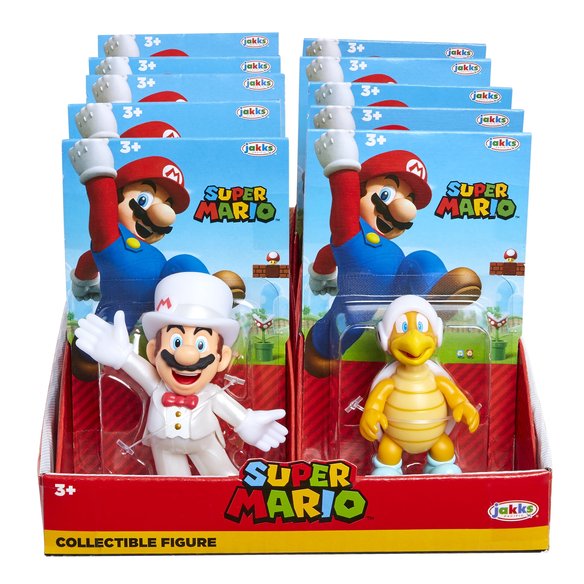 Super Mario Bros. 2.5 inch Action Figure Assortment with Articulation Collectible Toys - Walmart.com