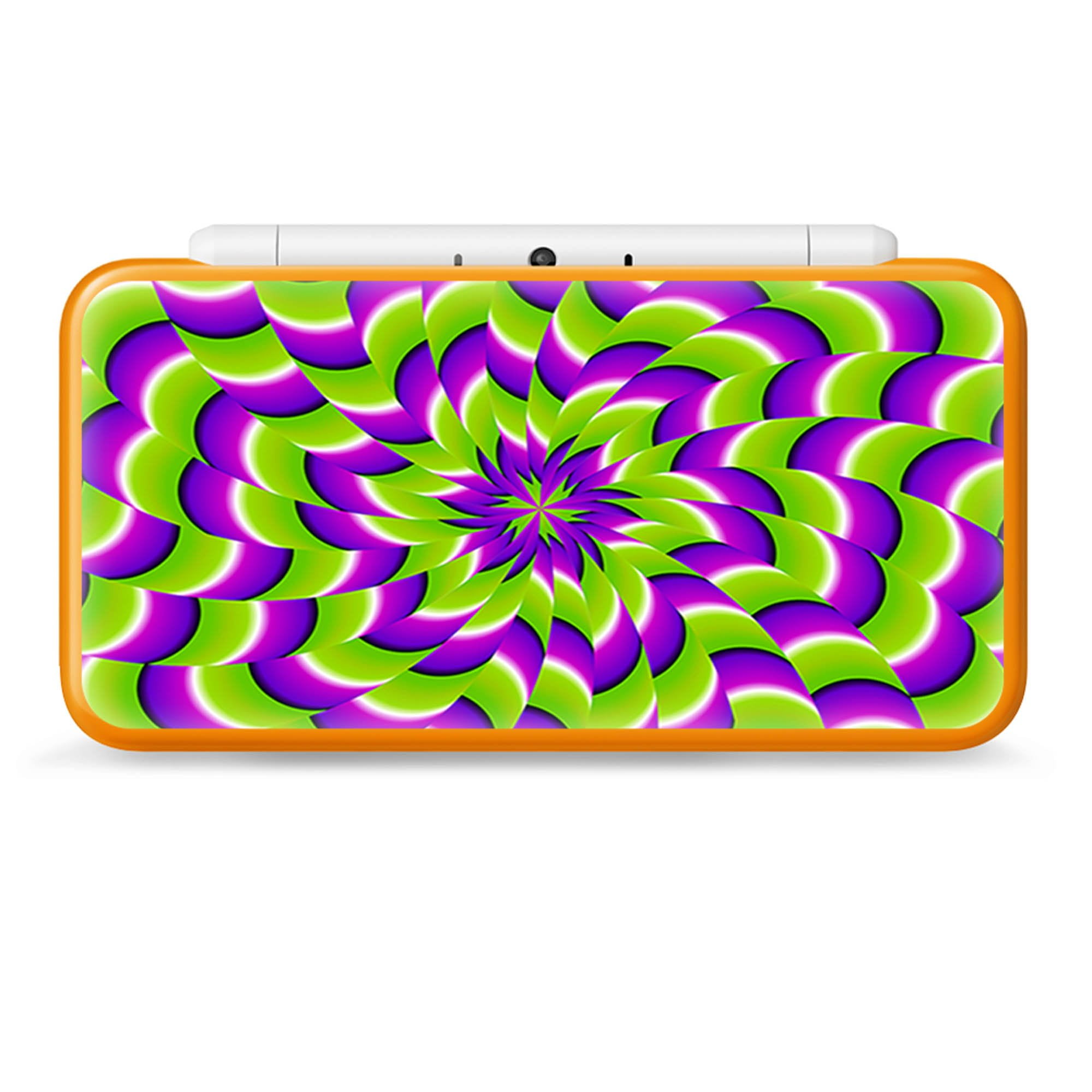 Nintendo 2DS XL Skin Decal Vinyl Wrap - Purple Green Hippy Trippy ...
