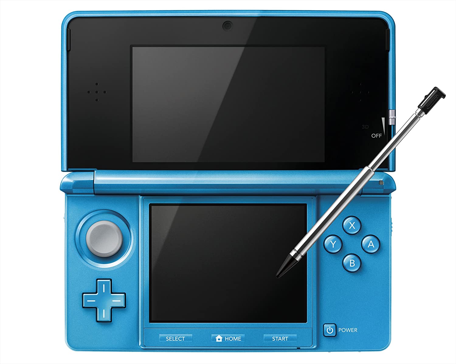Nintendo 3DS Gaming Console Light Blue Walmart