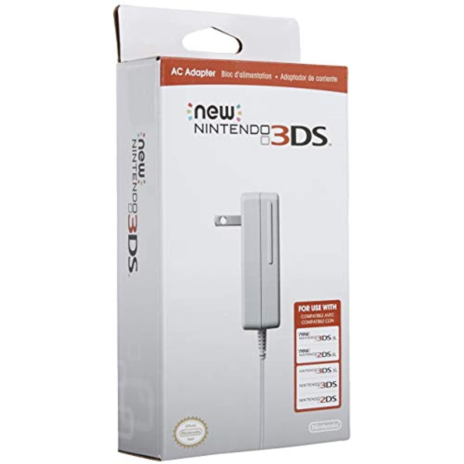 Nintendo 3Ds Compatible With 3Ds / 3Ds Xl / 2Ds Ac Adapter - Walmart.com