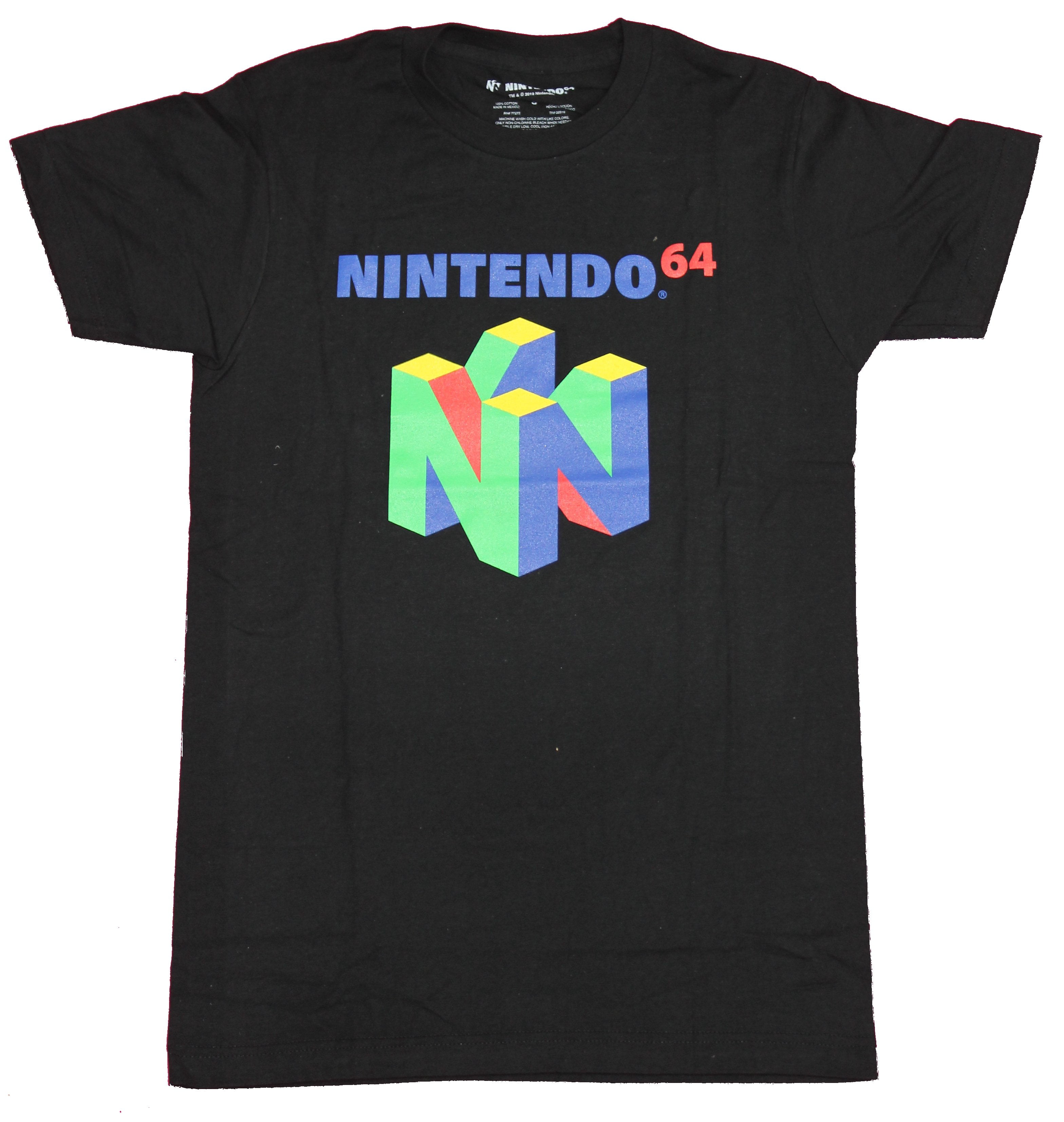 Nintendo 64 Mens T-Shirt - Classic N64 Logo Image (Small) - Walmart.com