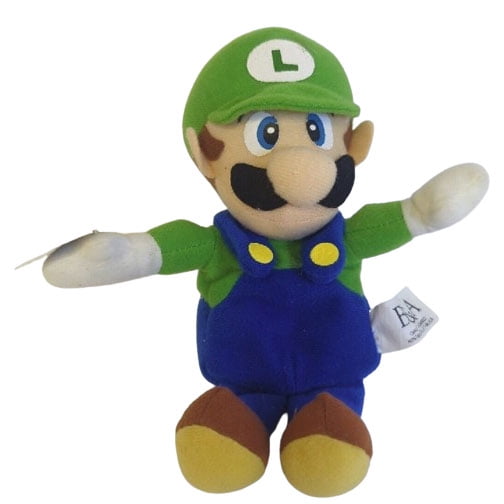 Nintendo 64 Plush Stuffed Beanbag Character - LUIGI [6 inch] - Walmart.com
