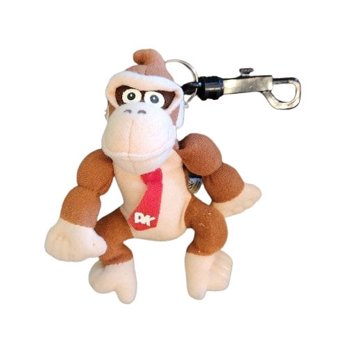 Nintendo 64 Plush Stuffed Beanbag Keychain Clip - DONKEY KONG [3.5 inch ...