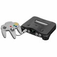 Free Shipping! Pre-Owned Nintendo 64 black Console - Walmart.com ...