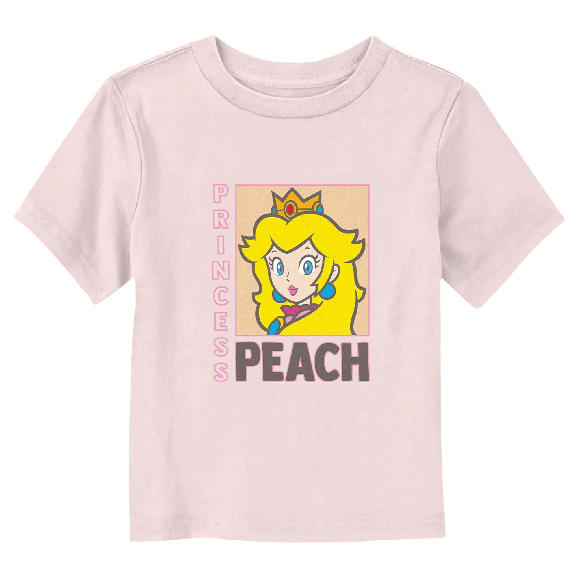 Nintendo Bold Princess Peach Portrait Graphic T-Shirt - Walmart.com