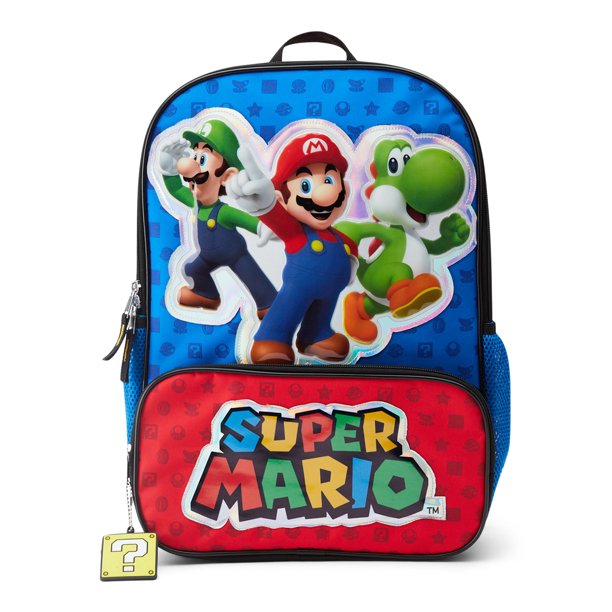 Nintendo Boys Game on! 17" Backpack, Red - Walmart Business Supplies