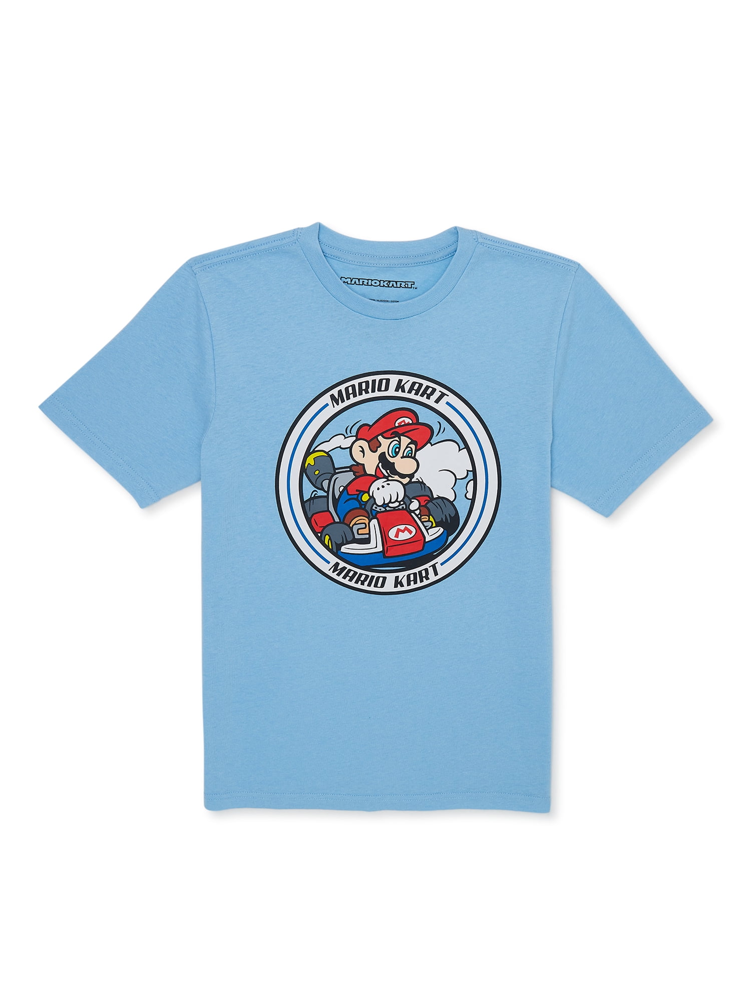 Nintendo Boys Mario Kart Graphic Tee, Sizes 4-18 - Walmart.com