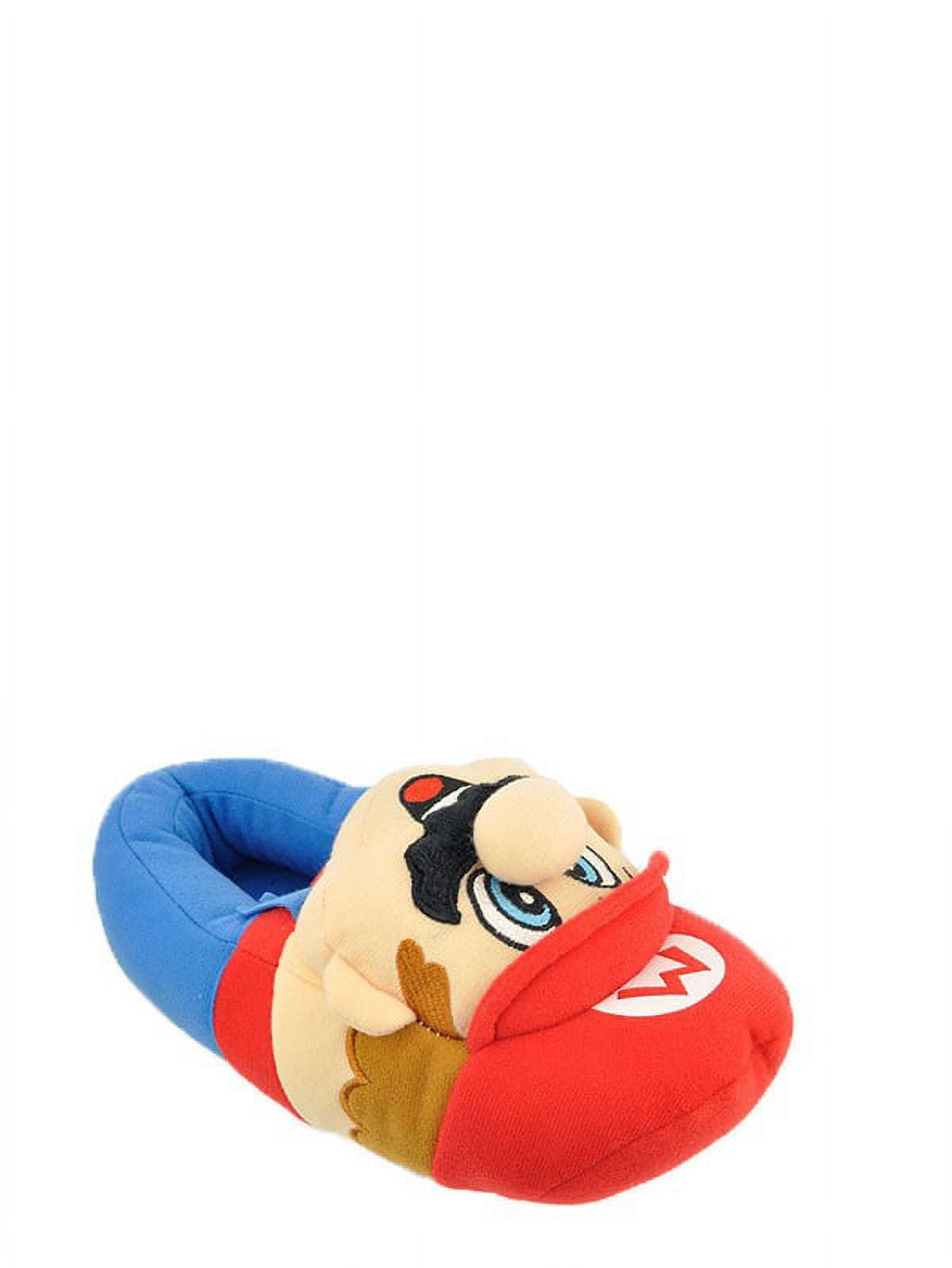 Nintendo Mario Slippers - Cushioned Novelty Slippers - Walmart.com