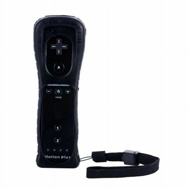 AGPtek Blue Built-in Motion Plus Remote + Nunchuck Controller For Wii ...