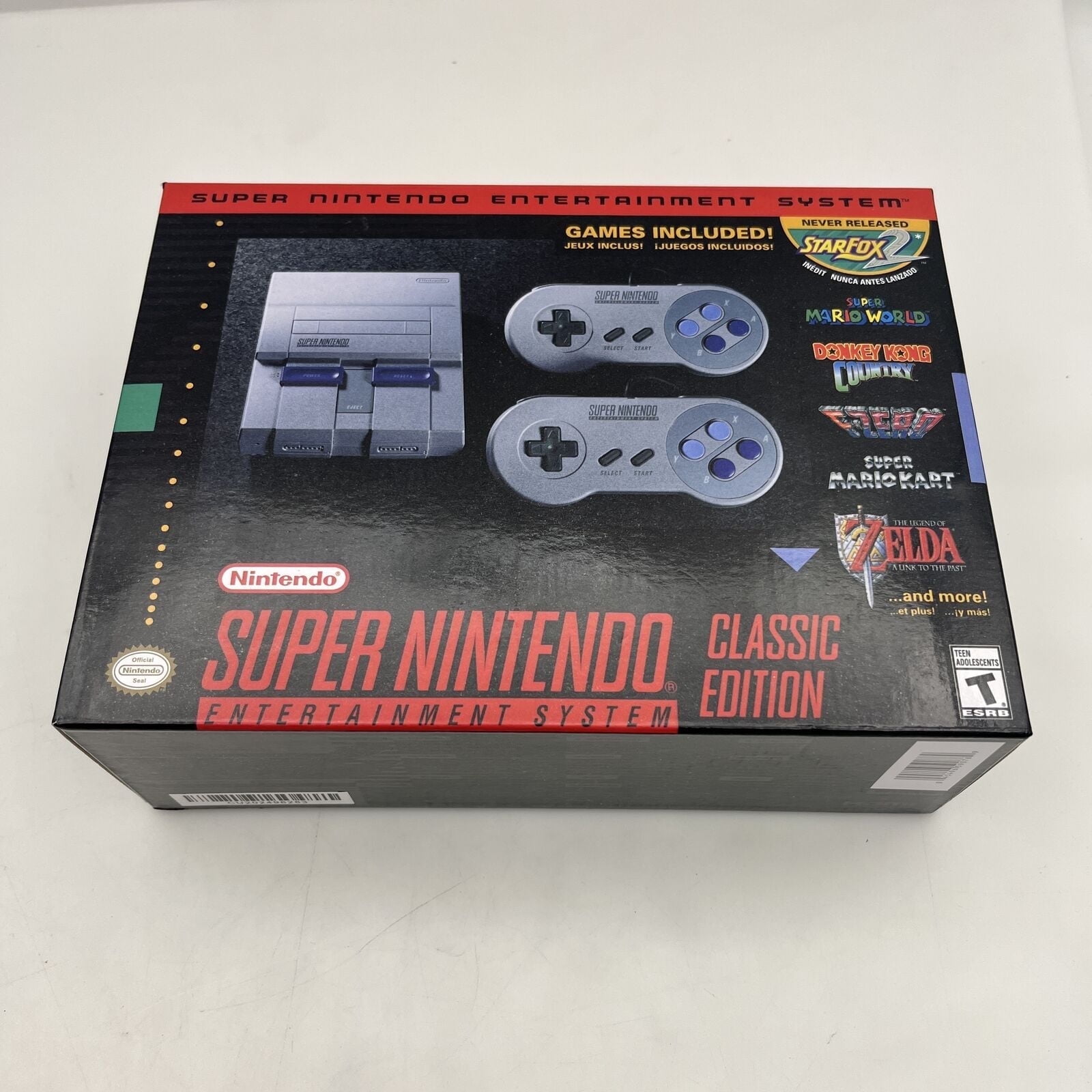 Nintendo Classic Edition NES Mini Game Console Included 21 Games ...