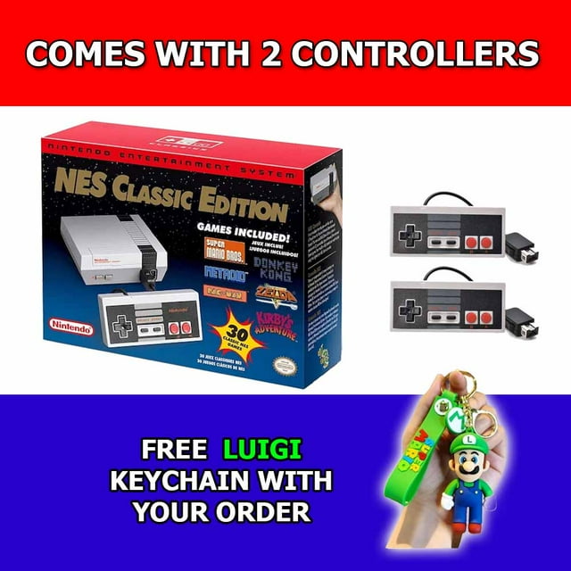 Nintendo Classic Edition NES Special (2 Controllers) Original Release ...