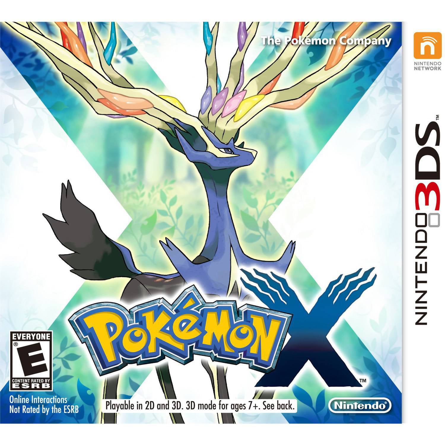 Nintendo Cokem International Preown 3ds Pokemon X - Walmart.com