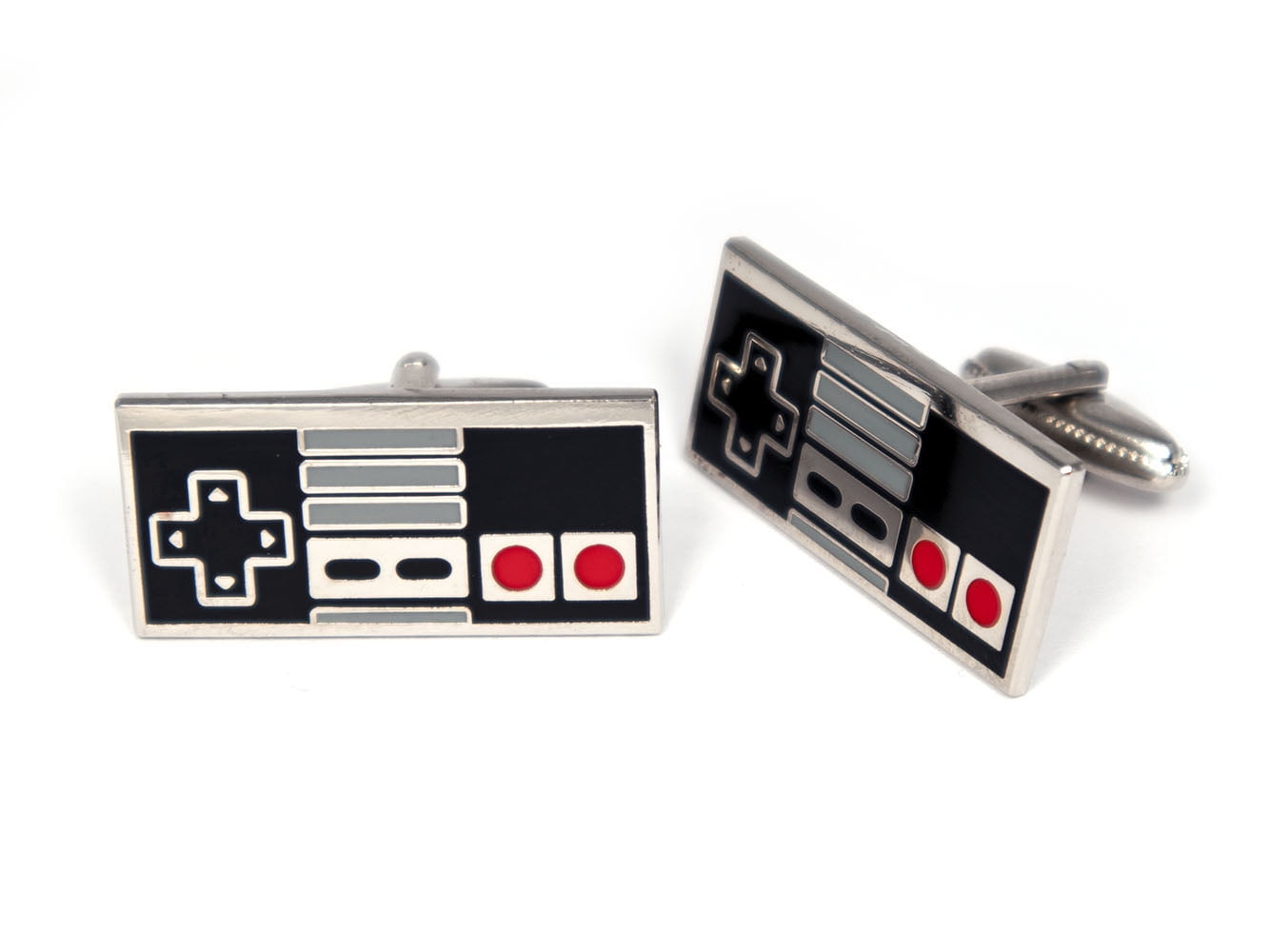 Nintendo Cufflinks, NES Controller Tie Clip, SNES Retro Gamer Mens ...