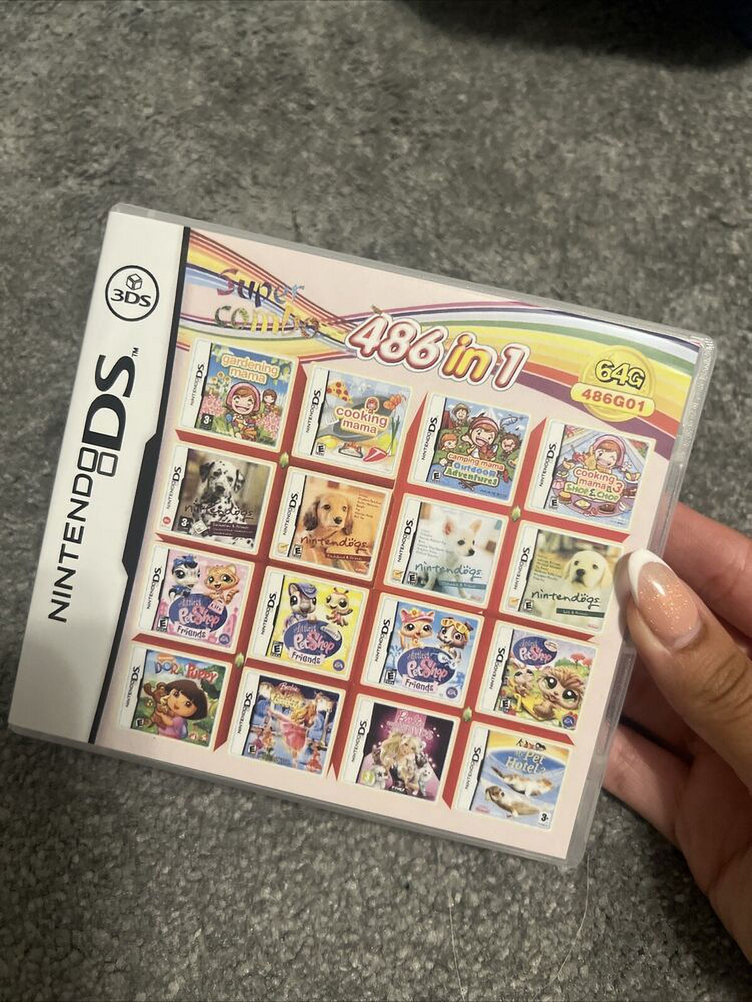 Nintendo DS / 3DS 486 Games In One - Walmart.com