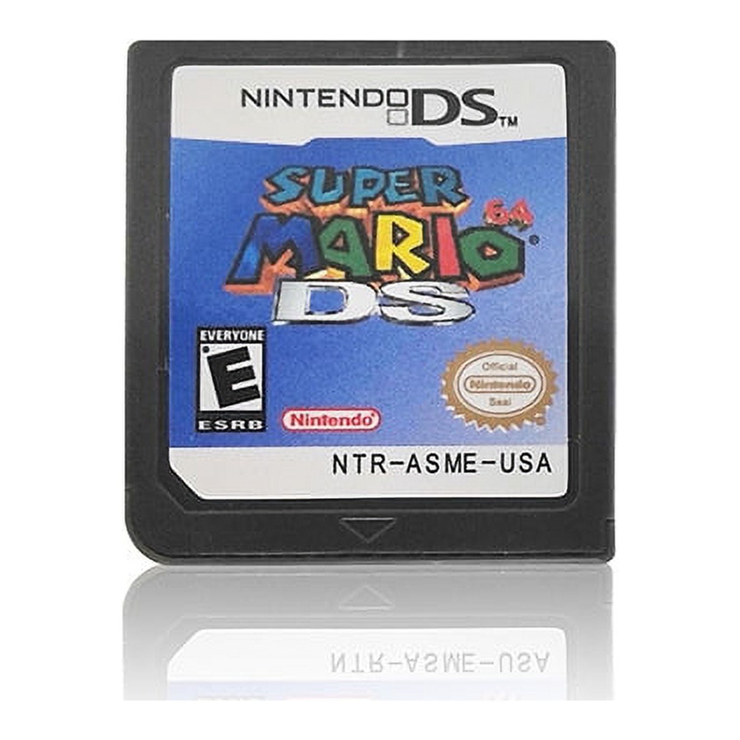 Nintendo DS 3DS NDSi Playing card for Super Mario 64DS - Walmart.com
