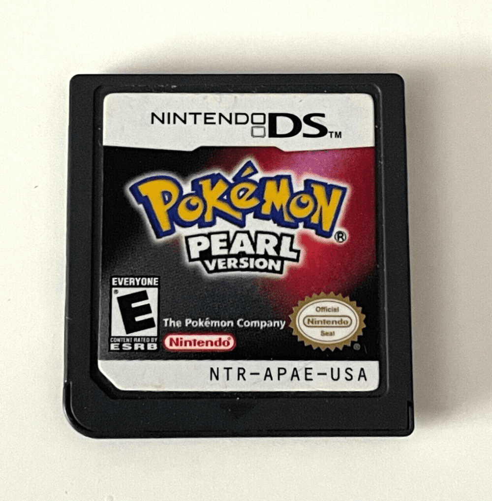 Nintendo DS NDS Pokemon Pearl Edition (Game Cards Only) Genuine -Video ...