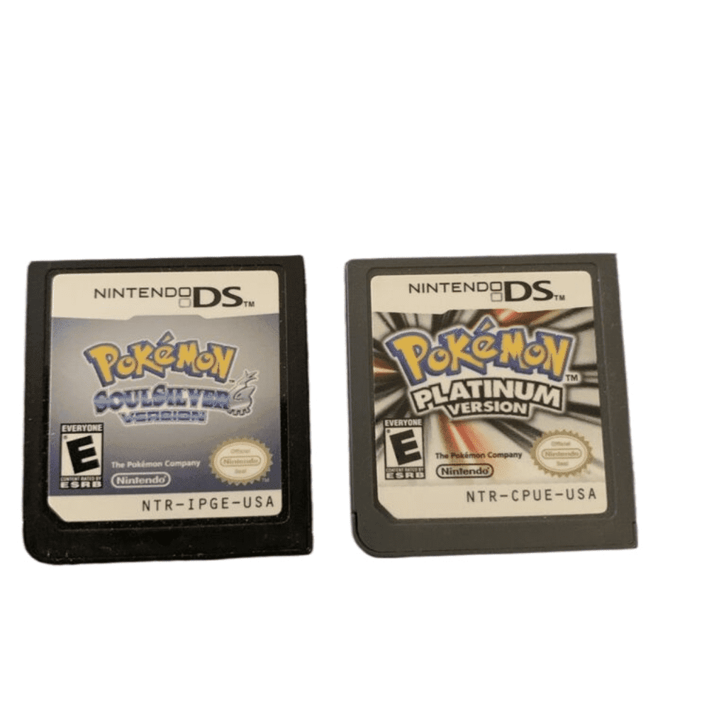 Nintendo DS Pokemon Soul Silver and Platinum Edition -Video Games Brand ...