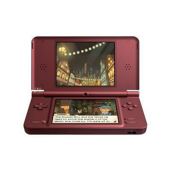 Nintendo DSi XL Original System Game Console, Burgundy - Walmart.com