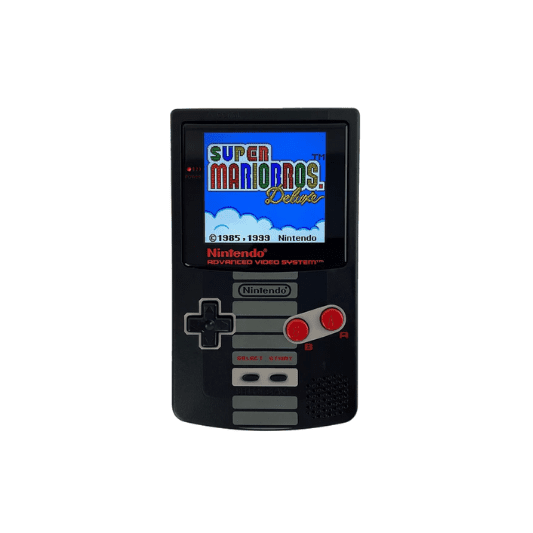 Nintendo Game Boy Color Video Game Console - Black/Gray - NES Classic ...