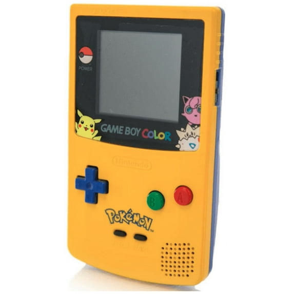 Nintendo Game Boy Gameboy Color Pikachu Edition - New shell - Walmart.com