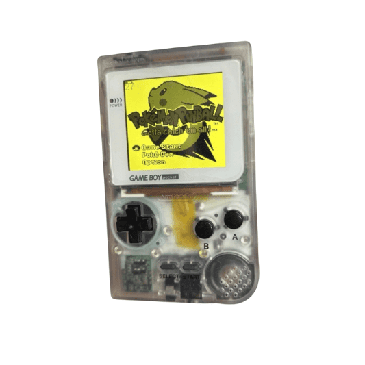 Nintendo Game Boy Pocket Console - Clear Edition - New Custom Built ...
