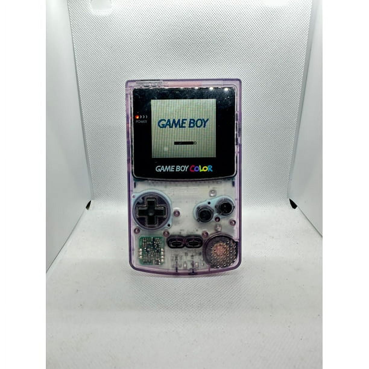 Nintendo GameBoy Color Clear Purple Console GBC Tested 100% OEM ...
