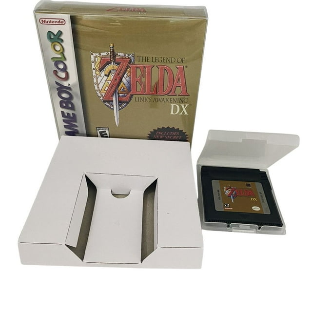 Nintendo GameBoy Color Game Box Only Inserts and Protector Zelda Links ...
