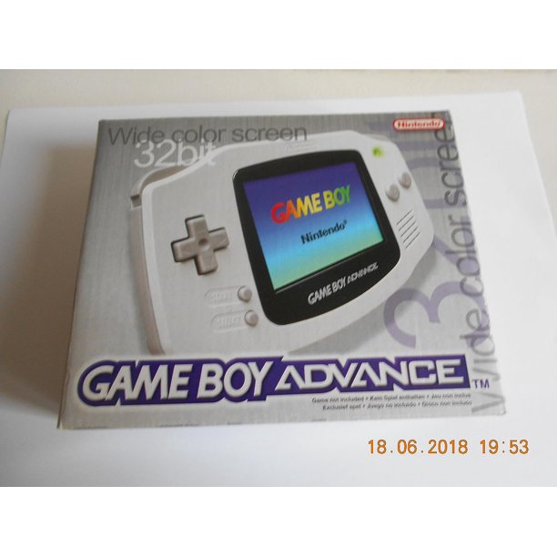 Nintendo GameBoy Game Boy Advance Console - White - Walmart Business ...