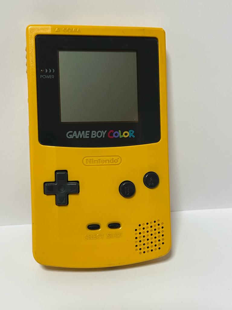 Nintendo GameBoyColor Yellow GBC-001 Game Boy Handheld Console Tested ...