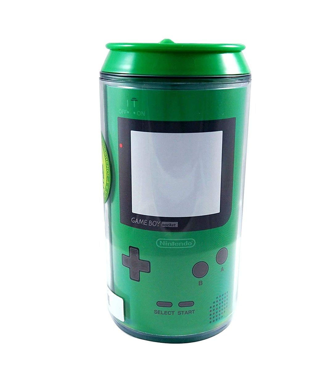 Nintendo Green Game Boy 10oz Plastic Travel Can - Walmart.com