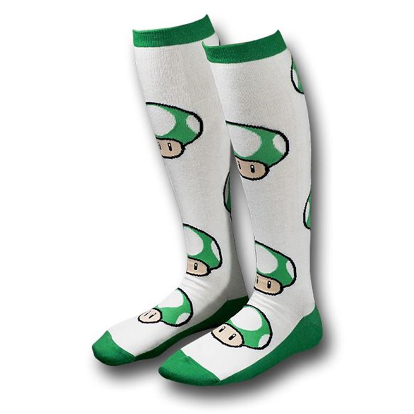 Nintendo Green Mushroom Women's Socks - Walmart.com