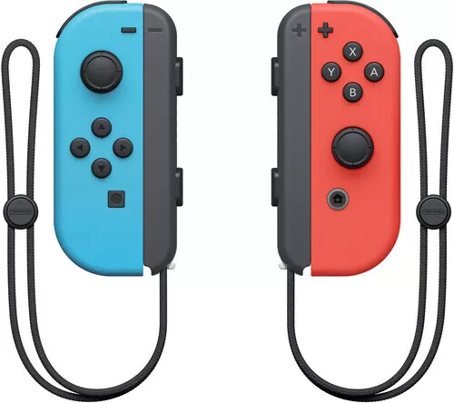 Nintendo_Joy-Con_(L)/(R)_-_Neon_Red/Neon_Blue_for_Nintendo_Switch_[New_]_Blue, - Walmart.com