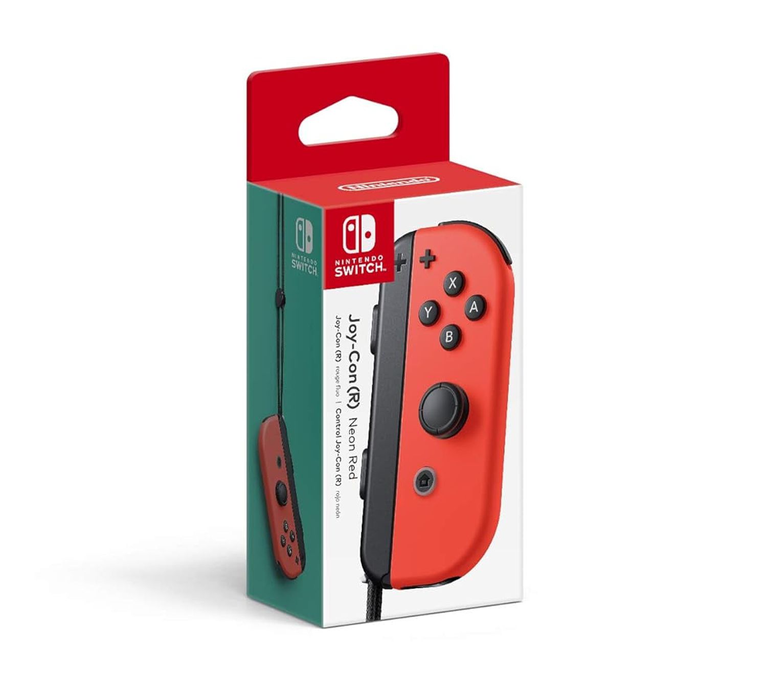 Nintendo Joy-Con (L/R) - Neon Red/Neon Blue - Walmart.com