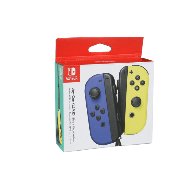 Nintendo Joy-Con (L/R) Wireless Controllers for Switch - Neon Blue ...