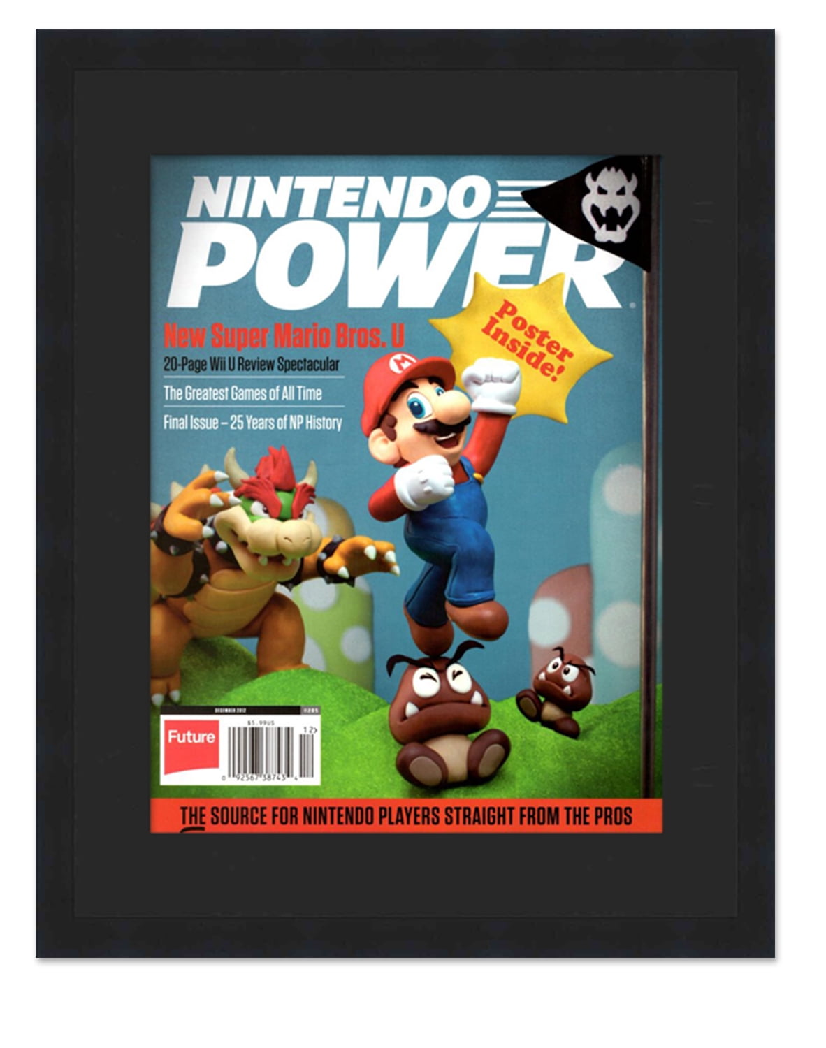 Nintendo Magazine Picture Frame - Complete with Acrylic, Backing, and ...