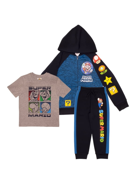 Super Mario Clothing in Super Mario - Walmart.com