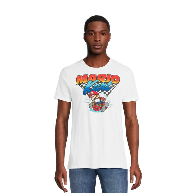 Nintendo Mario Kart Team Driver Apparel, Graphic Tee Shirt, Size S-3XL ...